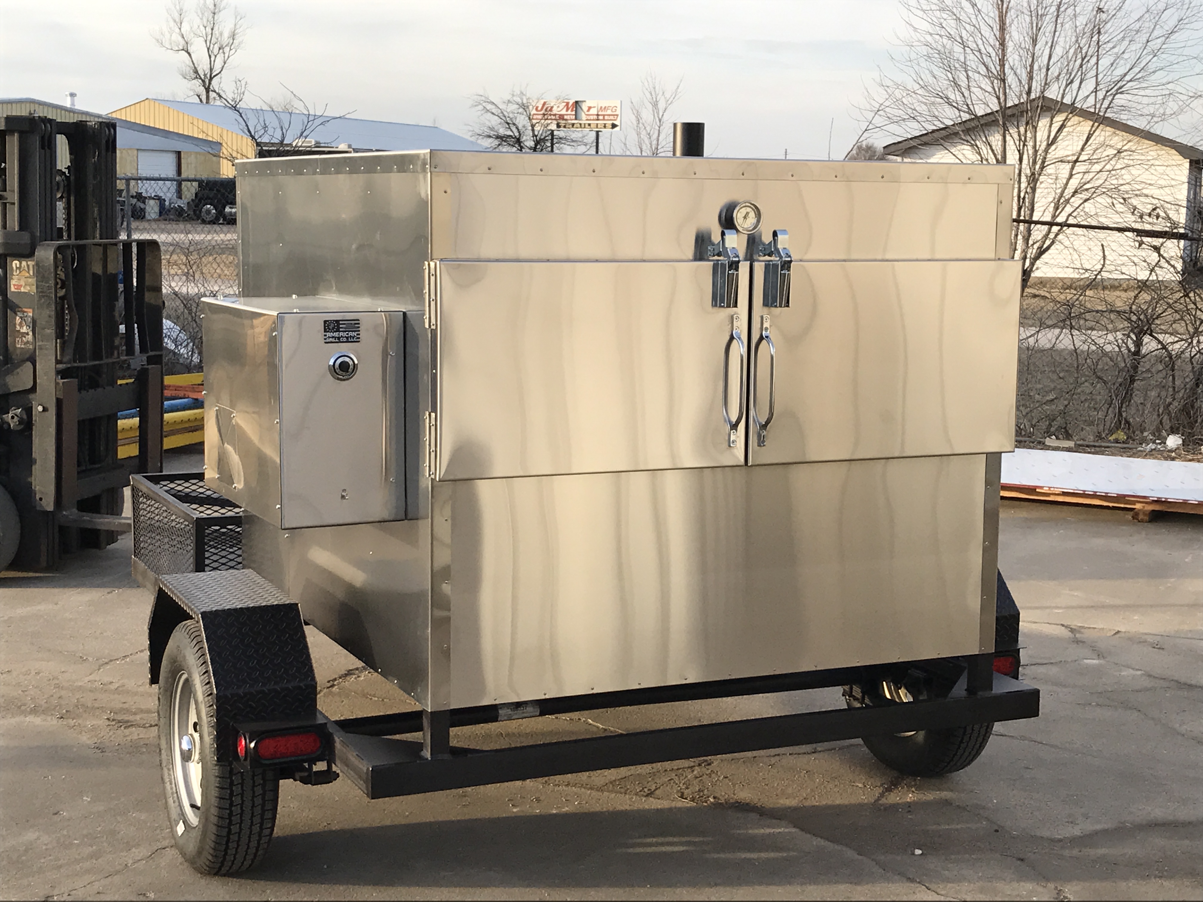 American Grill Co | Commercial Smoker | Insulated Rotisserie | BBQ ...